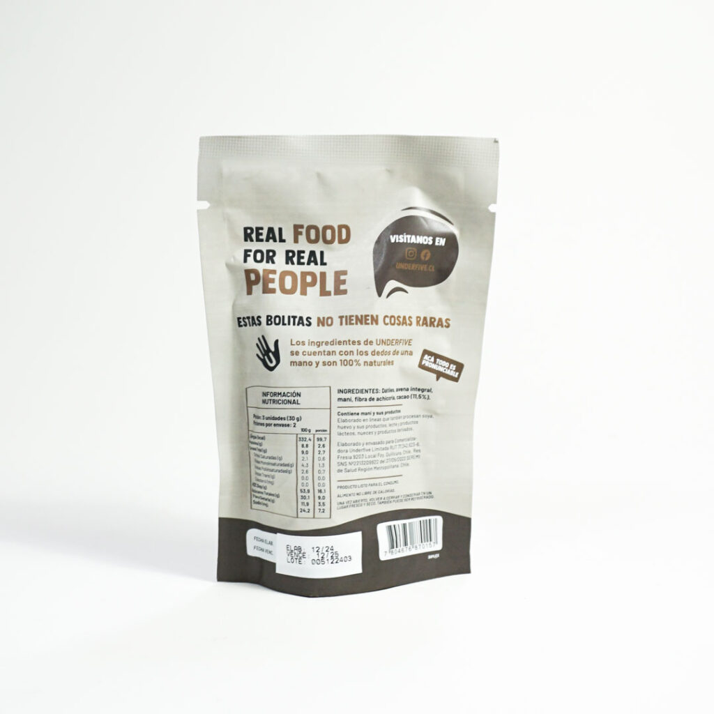 Snack Cacao Balls, 60 gr – Under Five | La Graneta